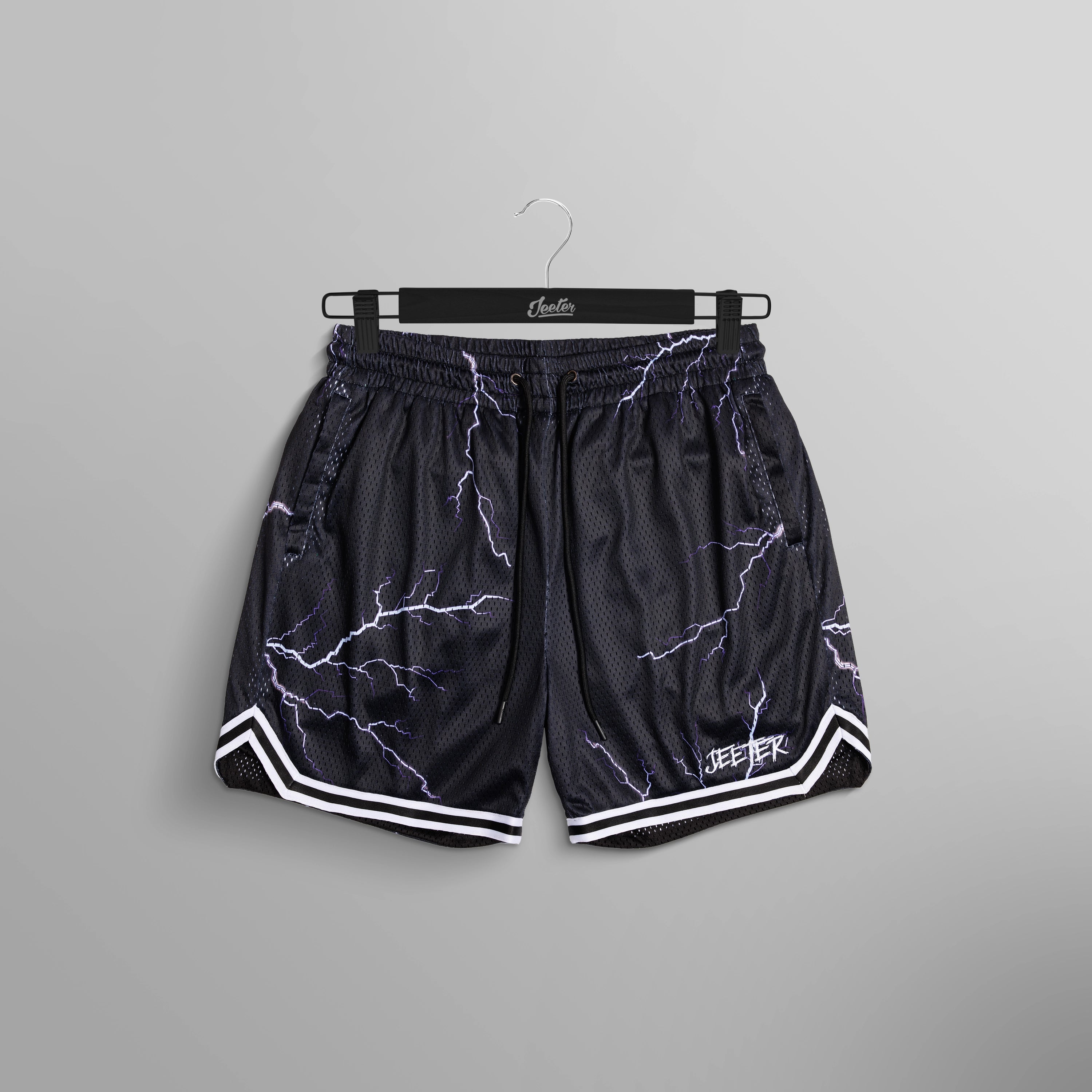 Faded 'Til Black Men's Lightning Mesh Shorts – Jeeter Apparel