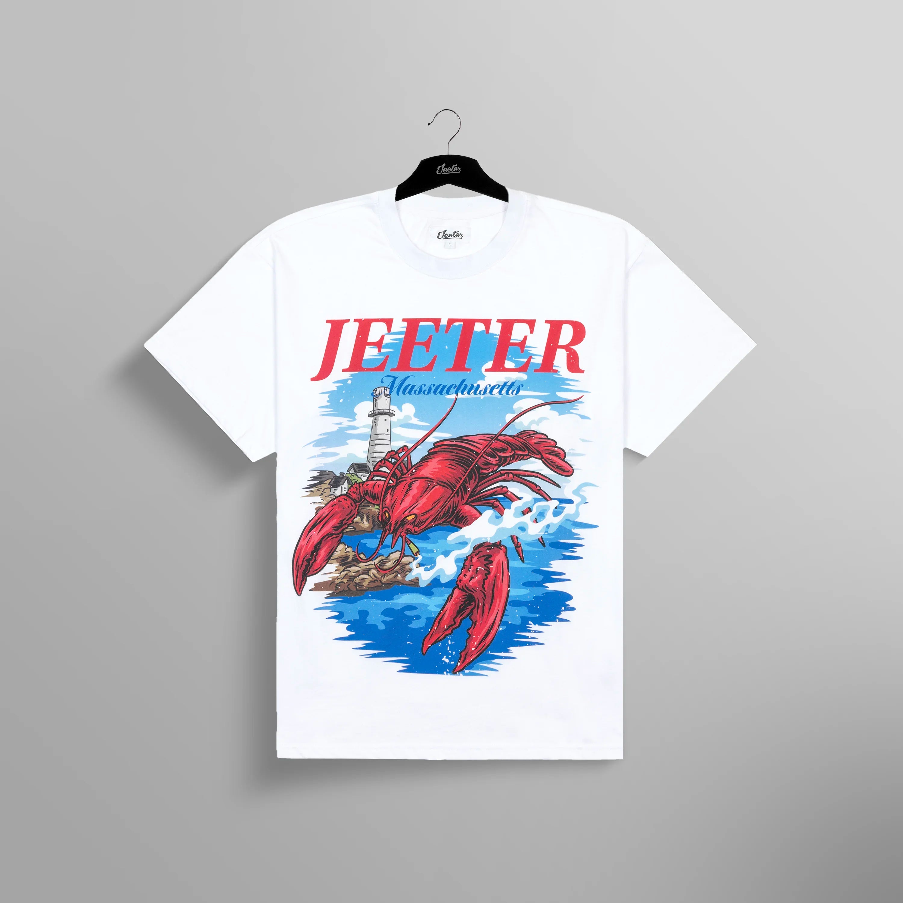 Massachusetts Lobster Tee – Jeeter Apparel