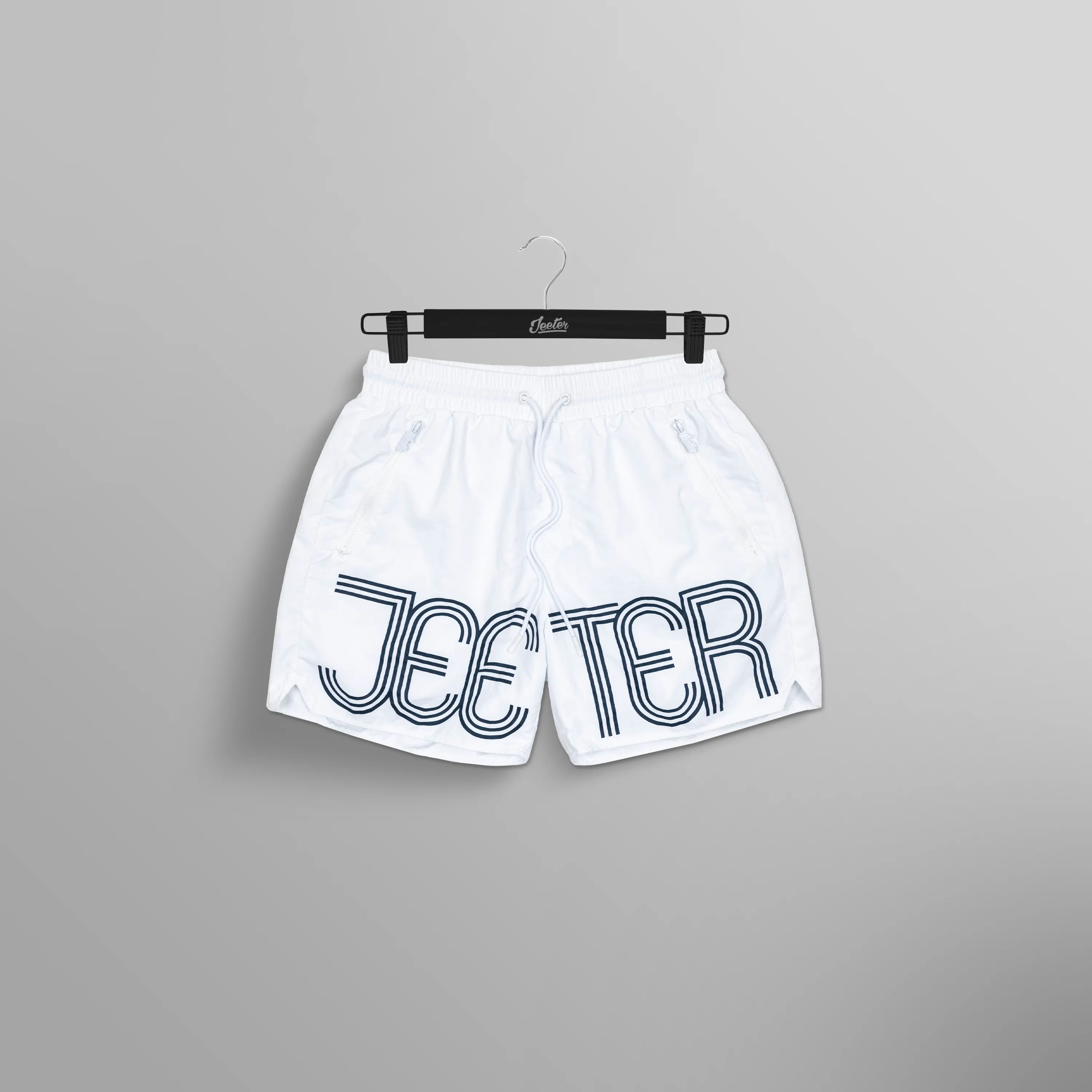Summer of '97 Logo Shorts - White – Jeeter Apparel